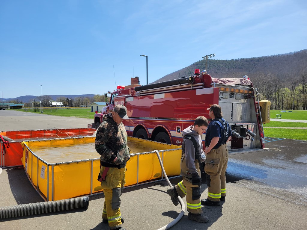 Photos: Rural Fireground Water Movement - CRARY HOSE COMPANY